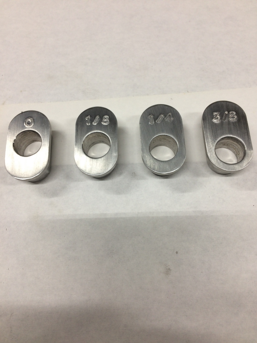 5/8 Height 1/2 Through Hole Inserts – Illium Industries