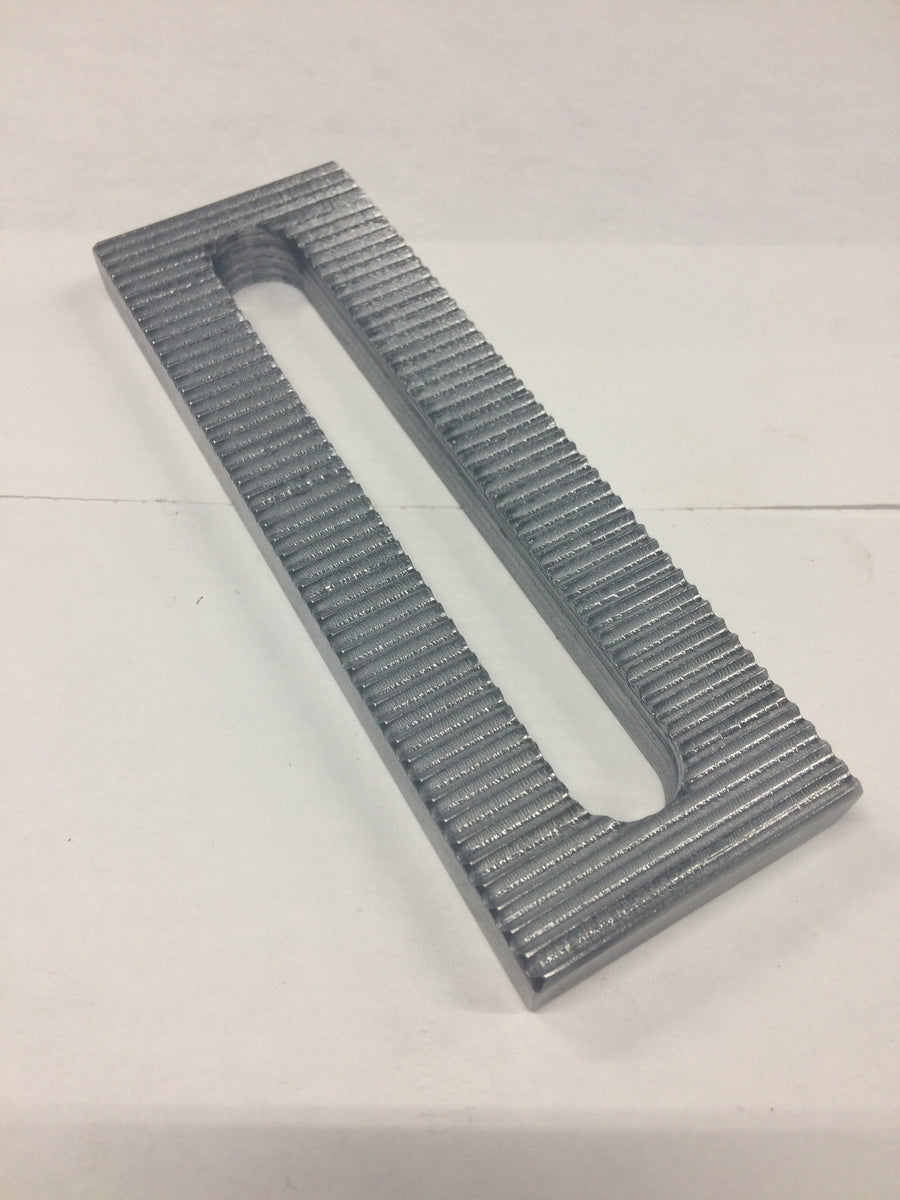 Steel Serrated Plate 1/8 Increment 2"X6"X1/2 With 5/8 Slot – Illium ...